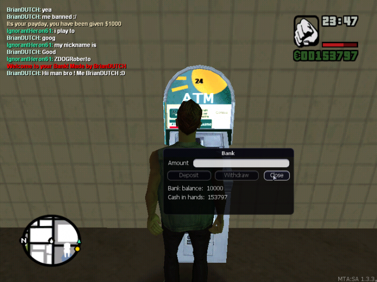 bank-system v1 | Multi Theft Auto | Community